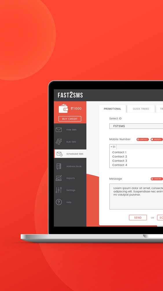 FAST2SMS - Portfolio | Hackerkernel