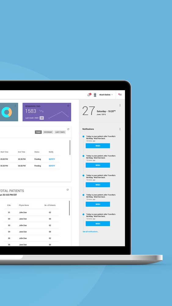 Physiodesk - Portfolio | Hackerkernel